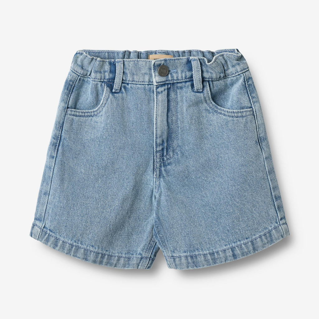 Denim Shorts Christian - light blue – Wheat.dk