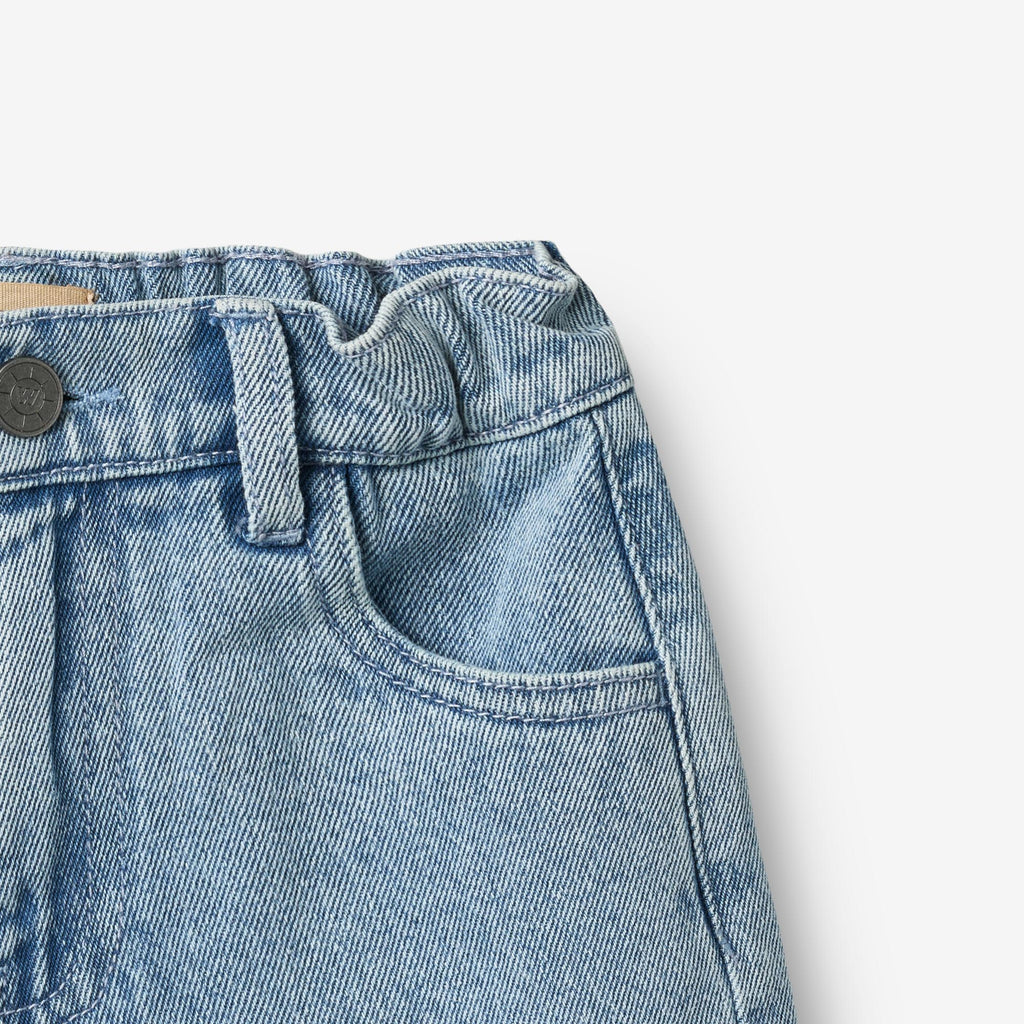 Denim Shorts Christian - light blue – Wheat.dk