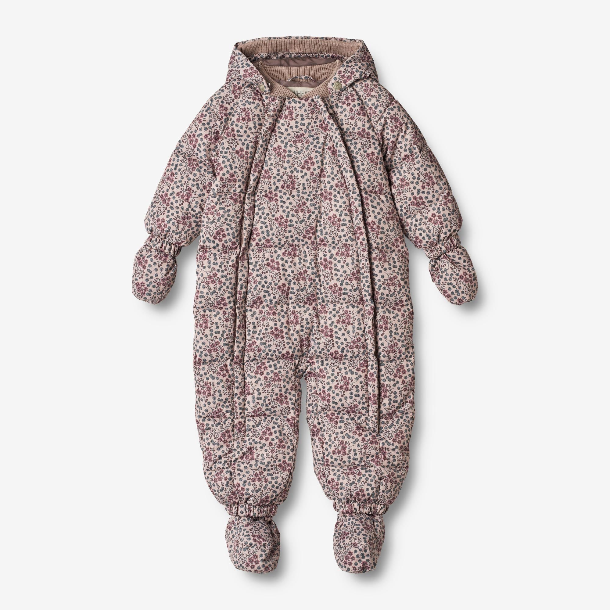 Puffer Baby Dragt Edem | Baby - pale lilac berries – Wheat.dk