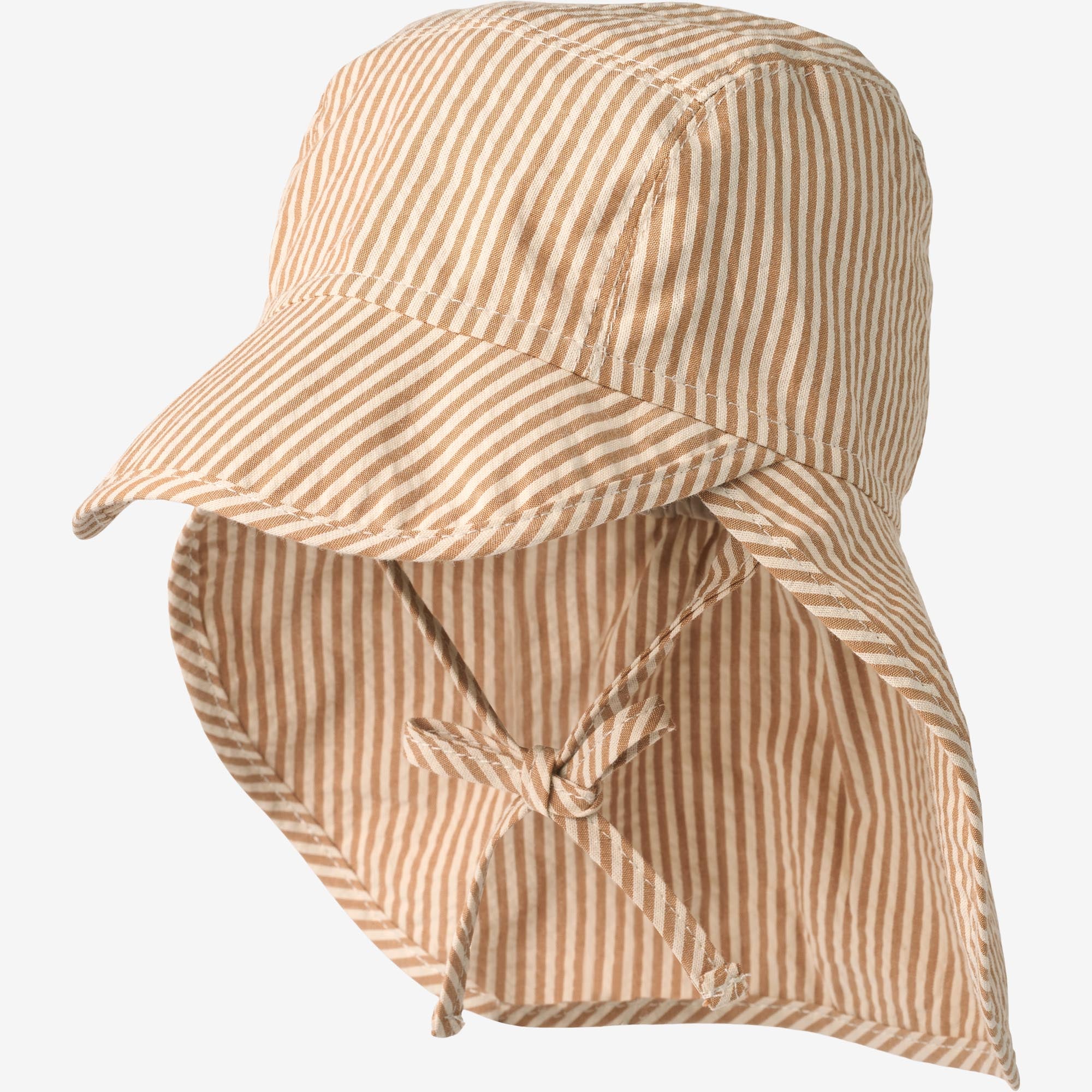 Solhat Albert - caramel stripe – Wheat.dk
