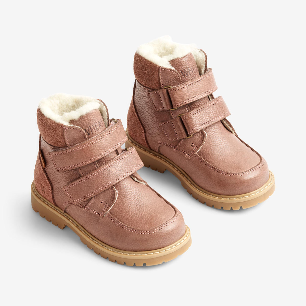 Stewie Velcro Tex Støvle - dusty rouge – Wheat.dk